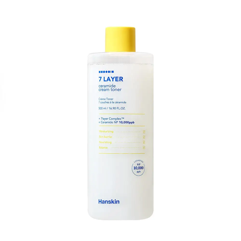 Hanskin 7 Layer Ceramide Cream Toner (Ingredients Explained)