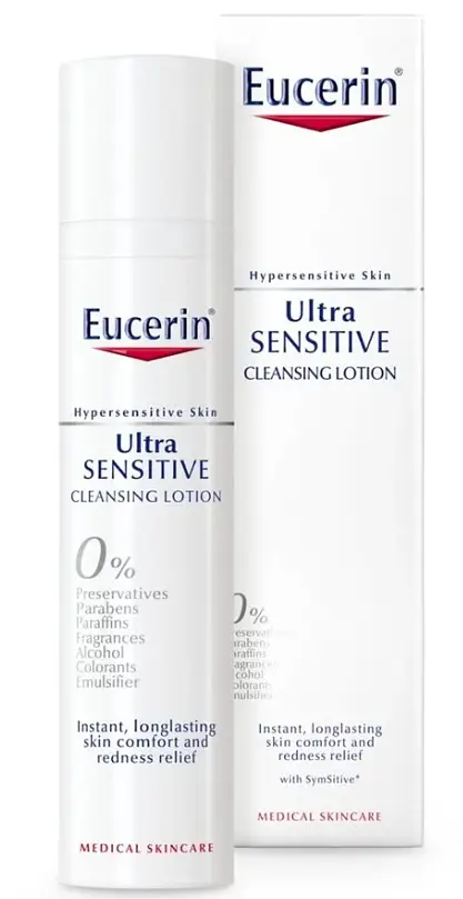 Eucerin Ultra Sensitive Cleansing Lotion (Ingredients Explained)