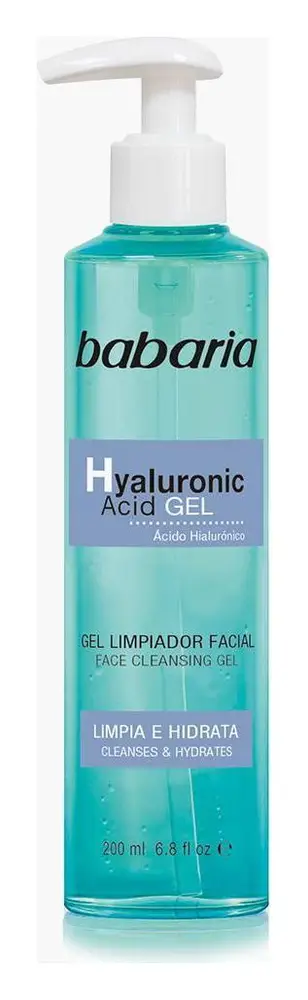 Babaria Hyaluronic Acid Face Cleansing Gel (Ingredients Explained)
