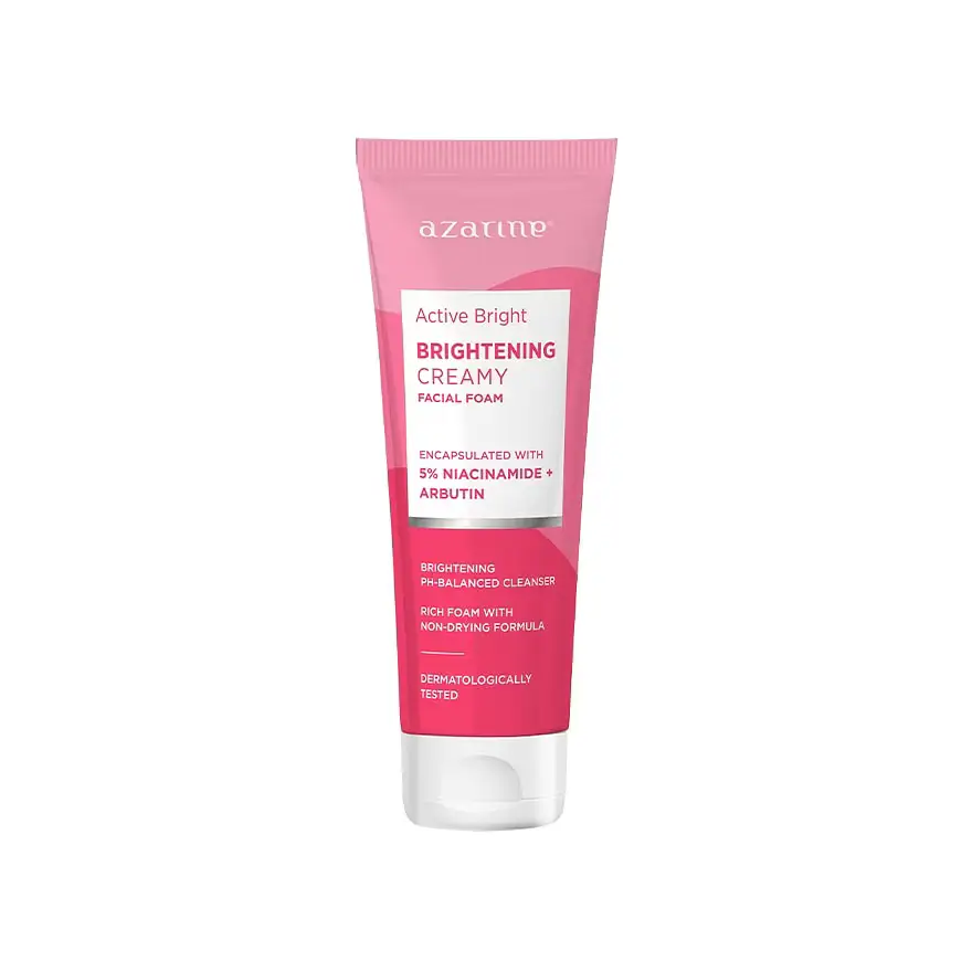 Azarine Active Bright Brightening Creamy Facial Foam (Ingredients