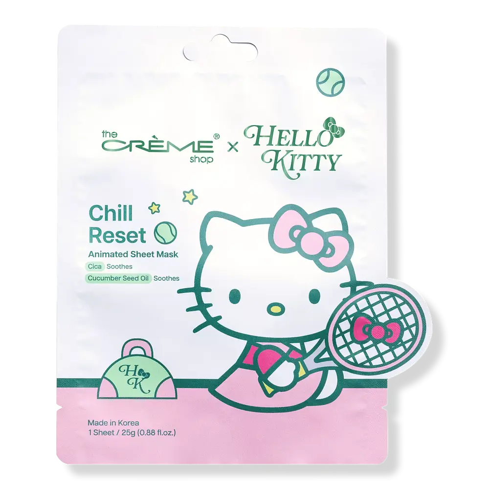 The Creme Shop Hello Kitty Chill Reset Animated Sheet Mask